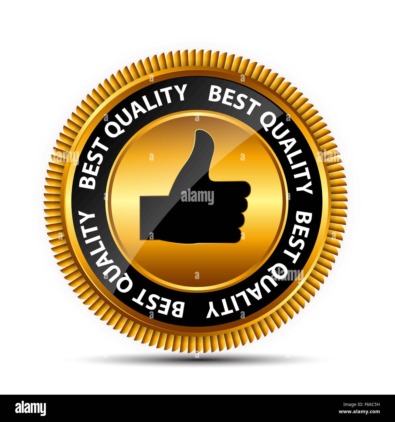 Best Choice Label with Red Ribbon. Vector Illustration Stock Vector ...