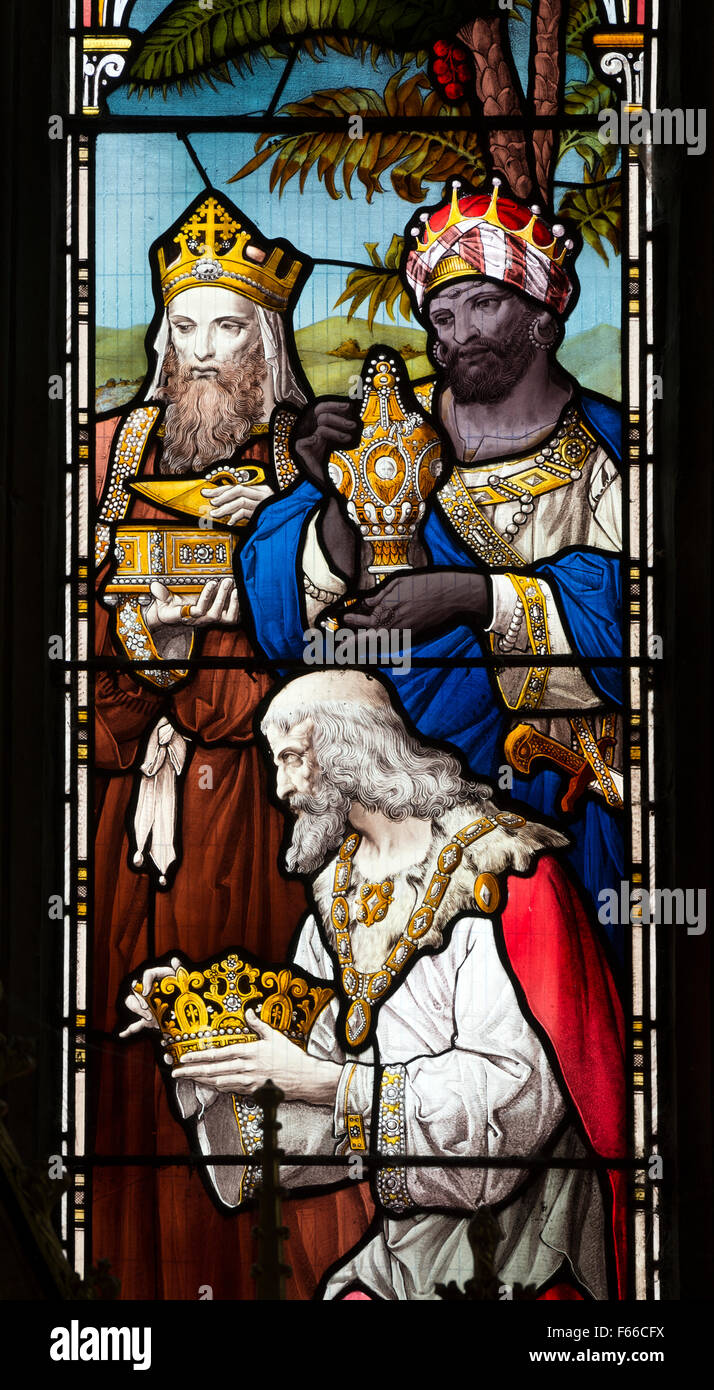Wise men stained glass hi-res stock photography and images - Alamy