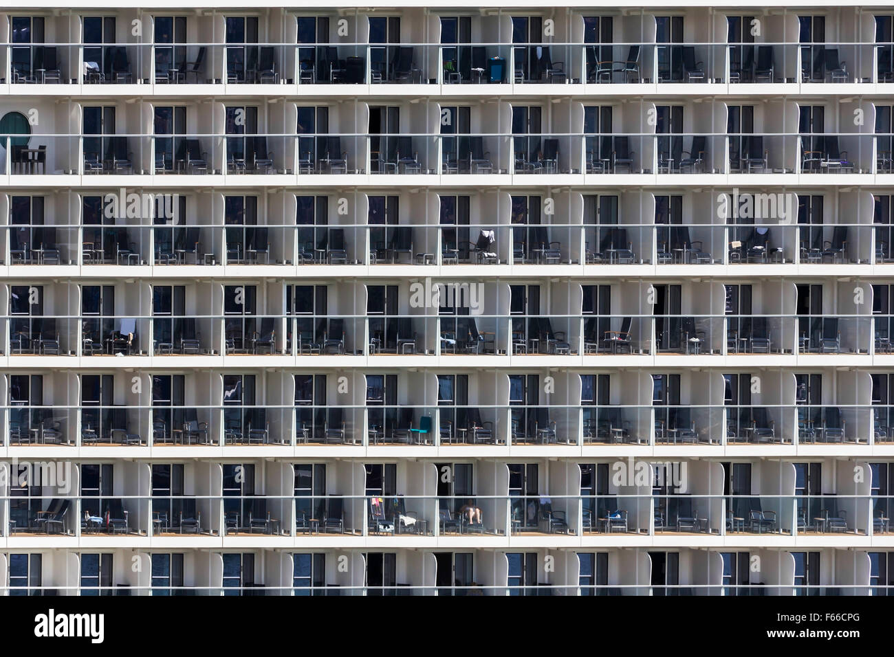 Cruise ship balcony view hi-res stock photography and images - Alamy