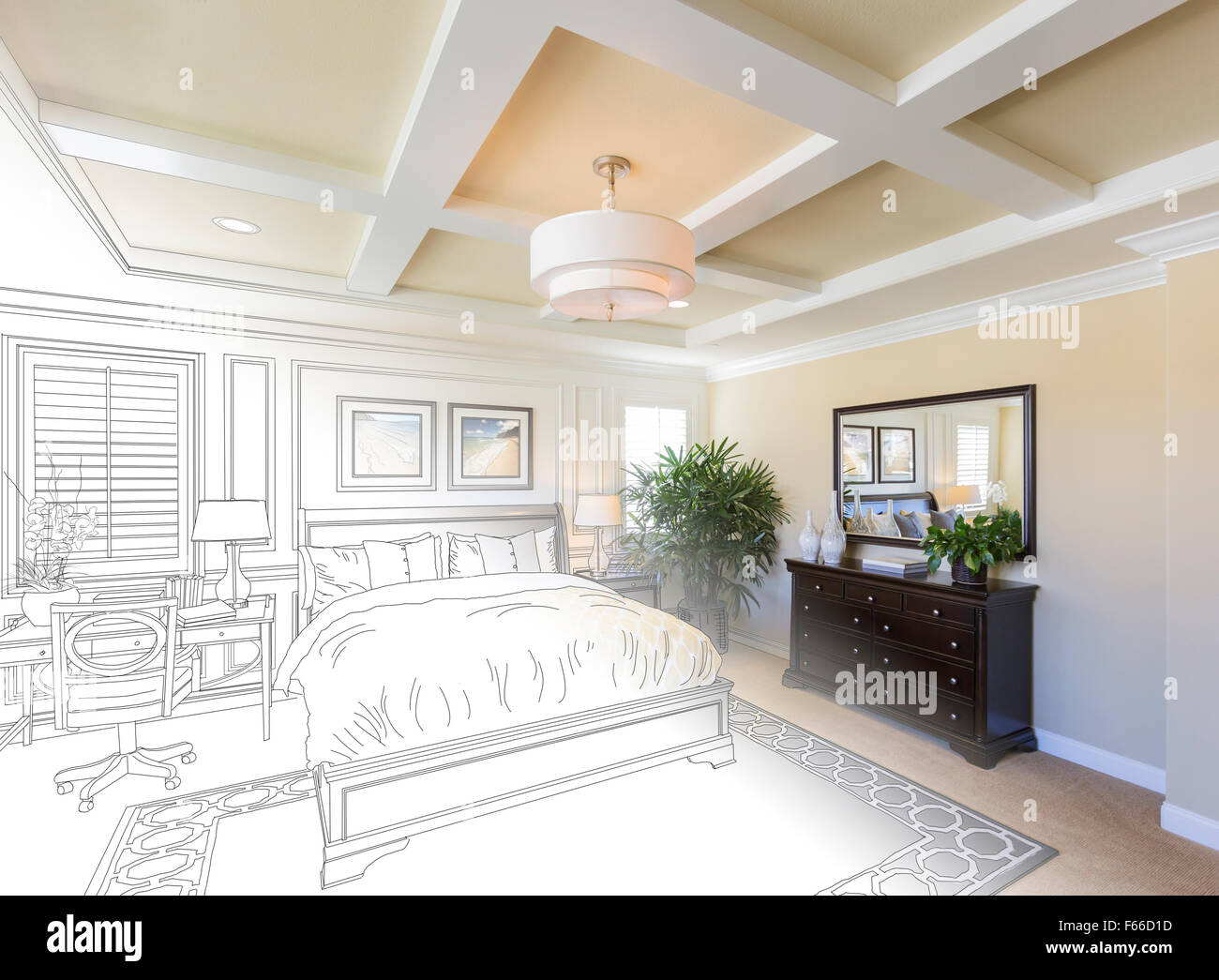 Drawing gradation into photograph hi-res stock photography and images ...