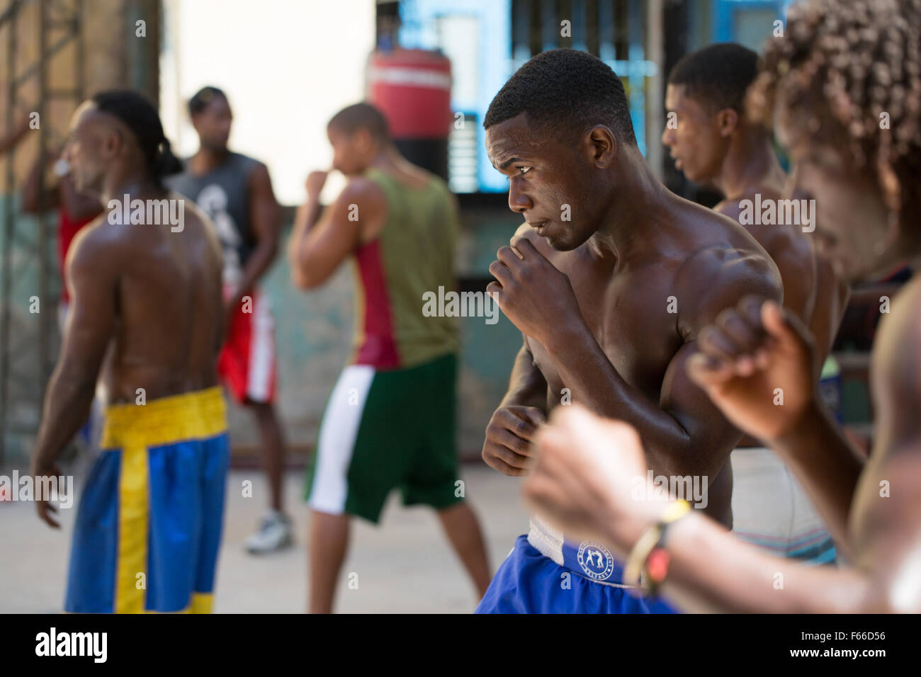 Cuban boxing hi-res stock photography and images - Alamy