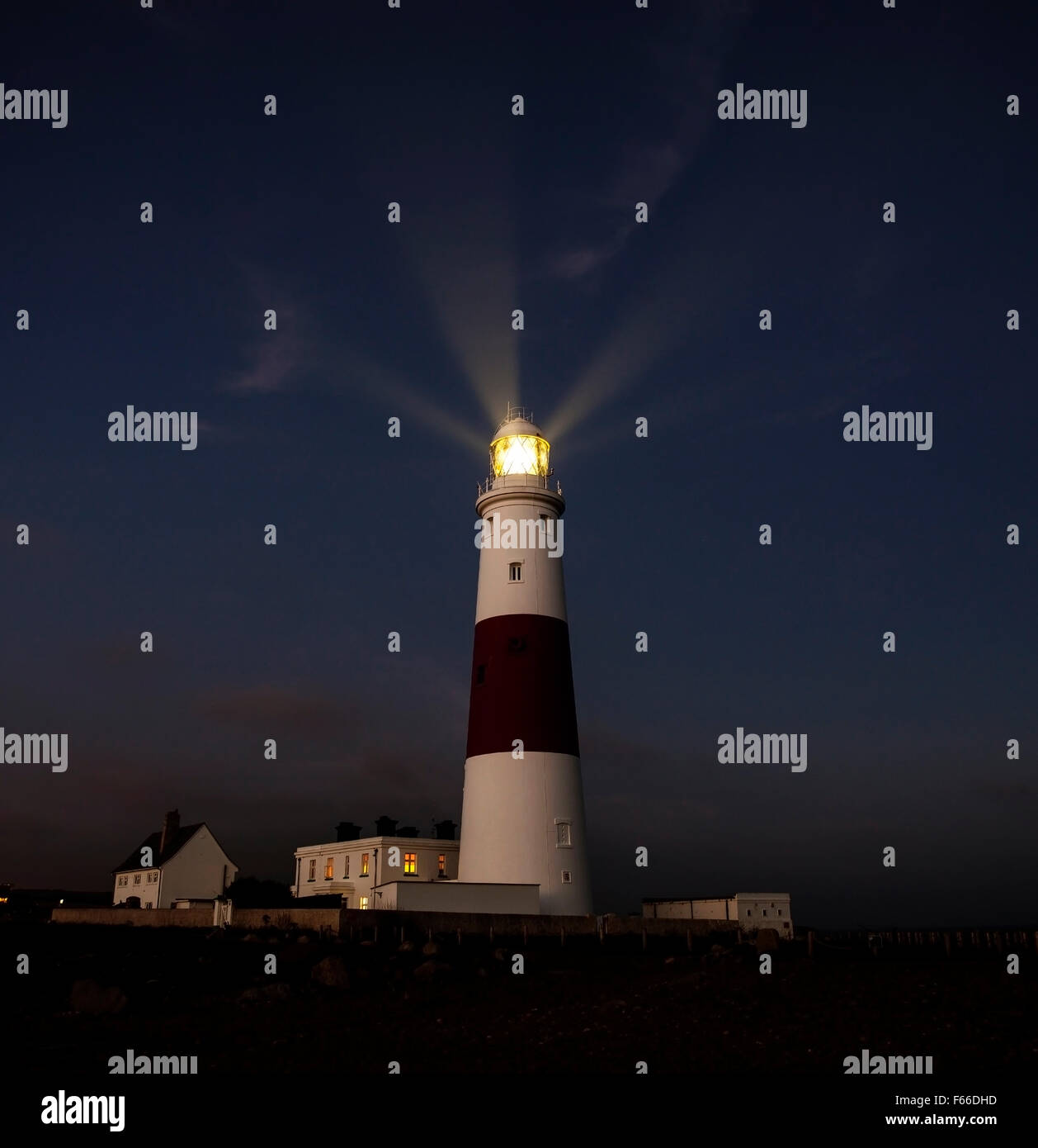 Portland Bill Lighthouse Stock Photo - Alamy