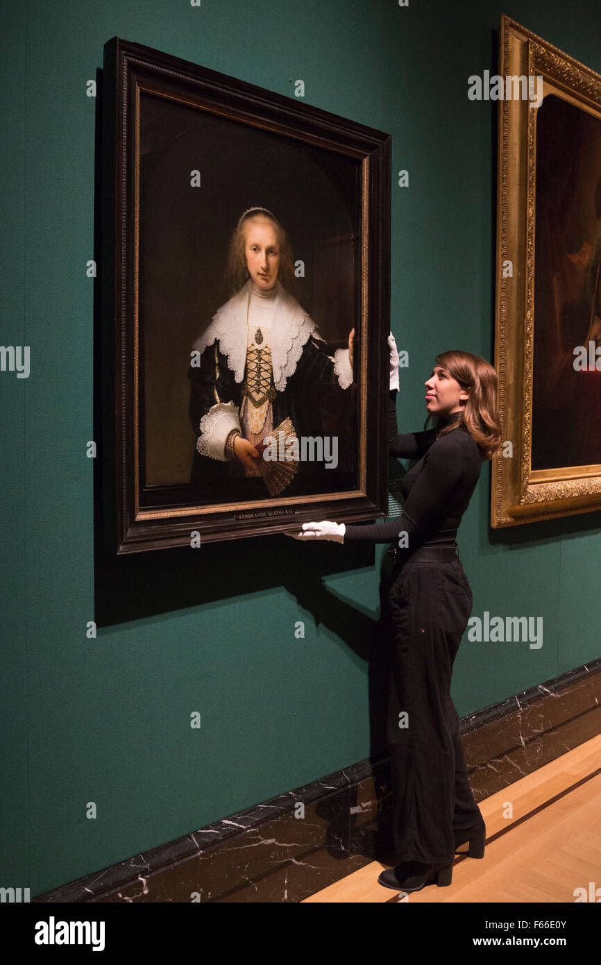 Dutch masterpieces exhibition at buckingham palace hi-res stock ...