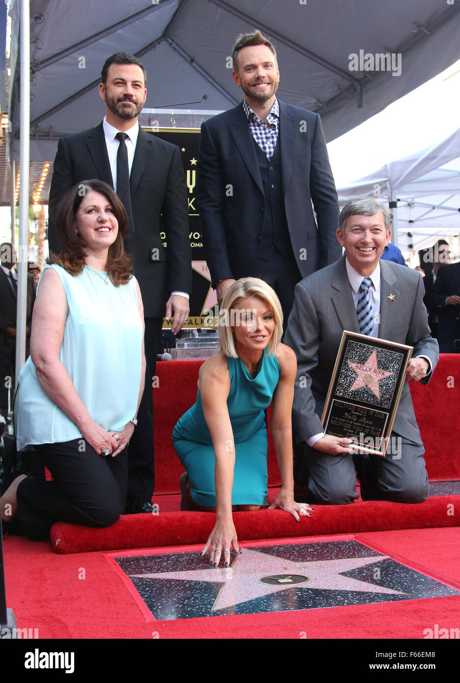 Kelly Ripa honored with star on the Hollywood Walk Of Fame Featuring ...
