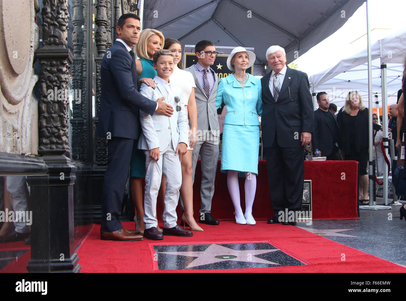 Kelly Ripa honored with star on the Hollywood Walk Of Fame Featuring ...
