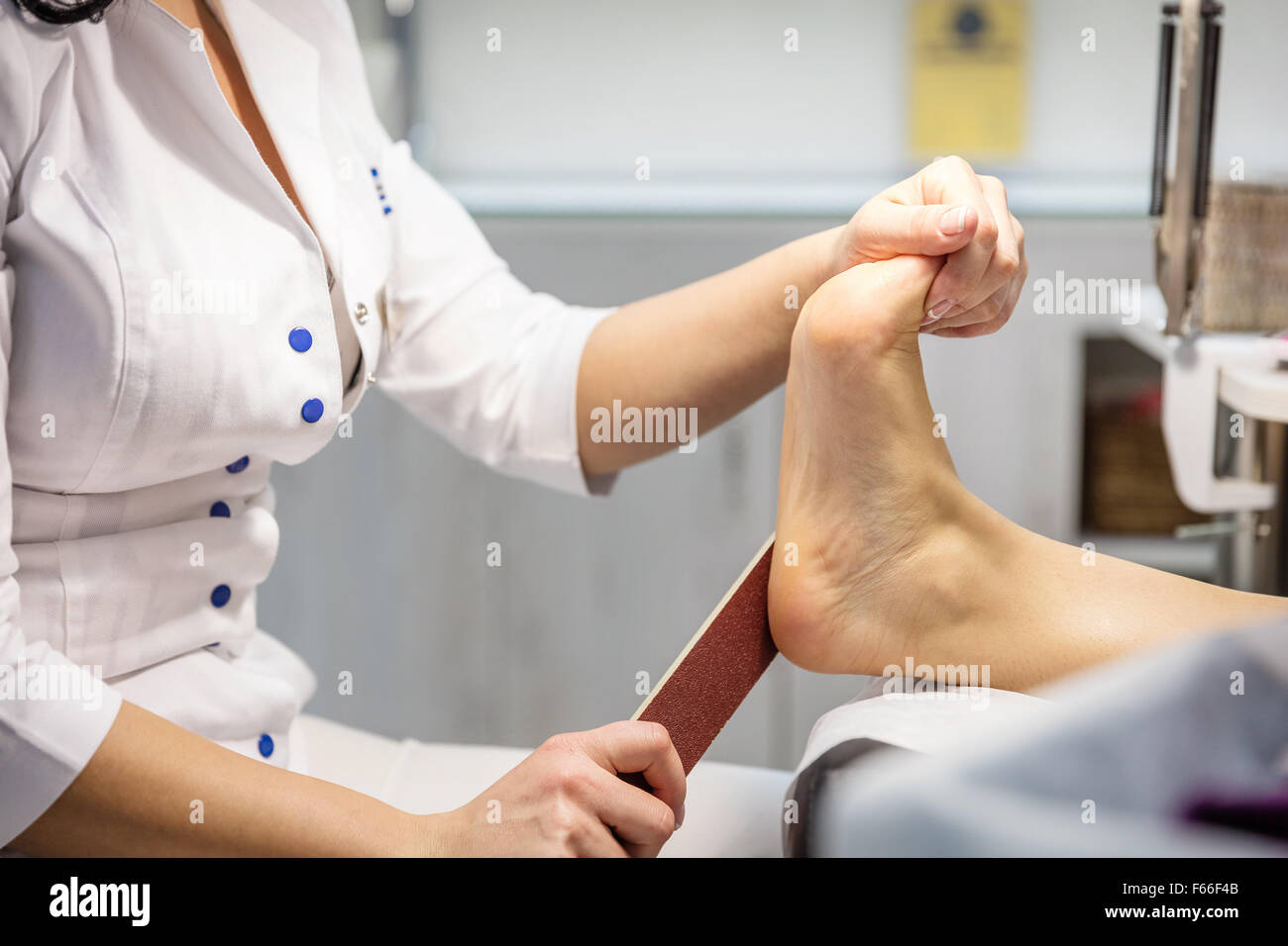 Pedicure procedure hi-res stock photography and images - Alamy