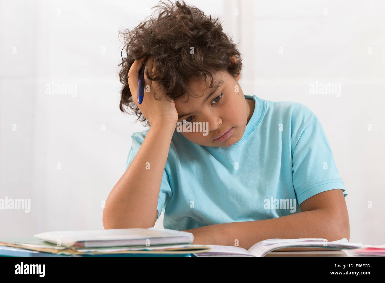 Exasperated student hi-res stock photography and images - Alamy