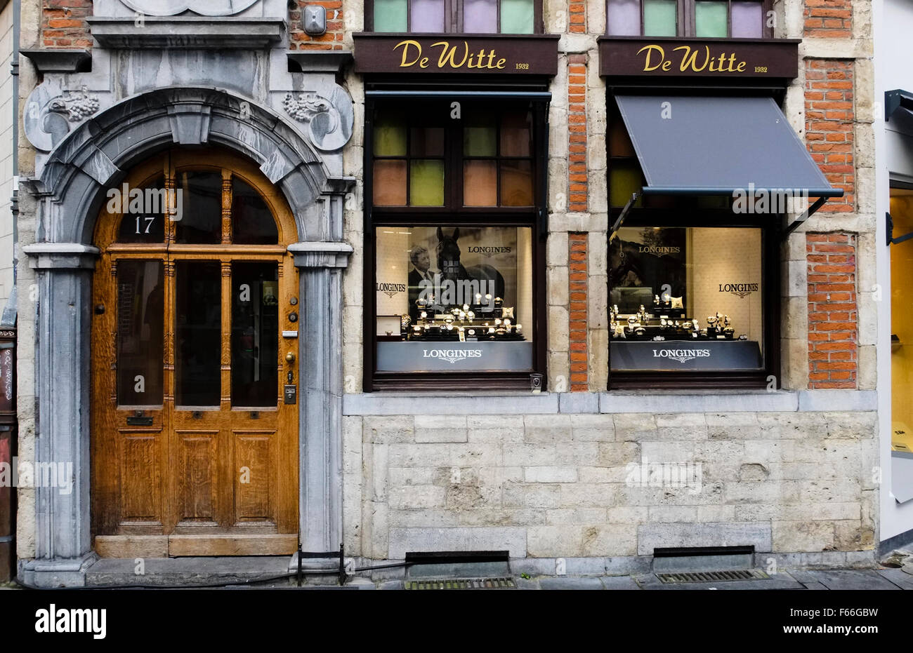 Diamond Shop, Brussels Stock Photo - Alamy