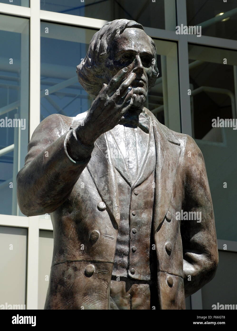 Jefferson Davis Statue Stock Photo - Alamy