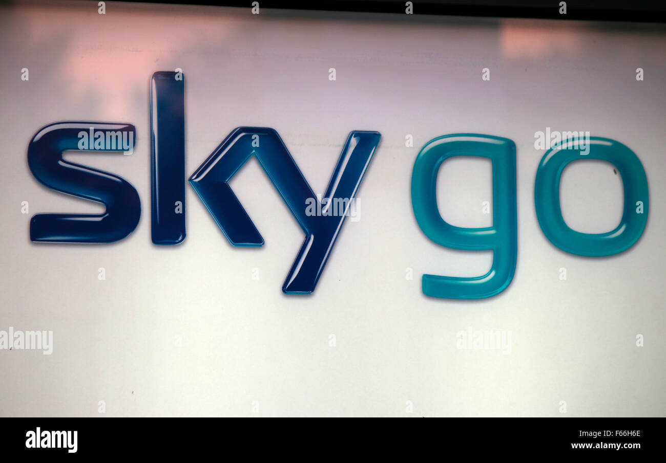 Sky go logo hi-res stock photography and images - Alamy