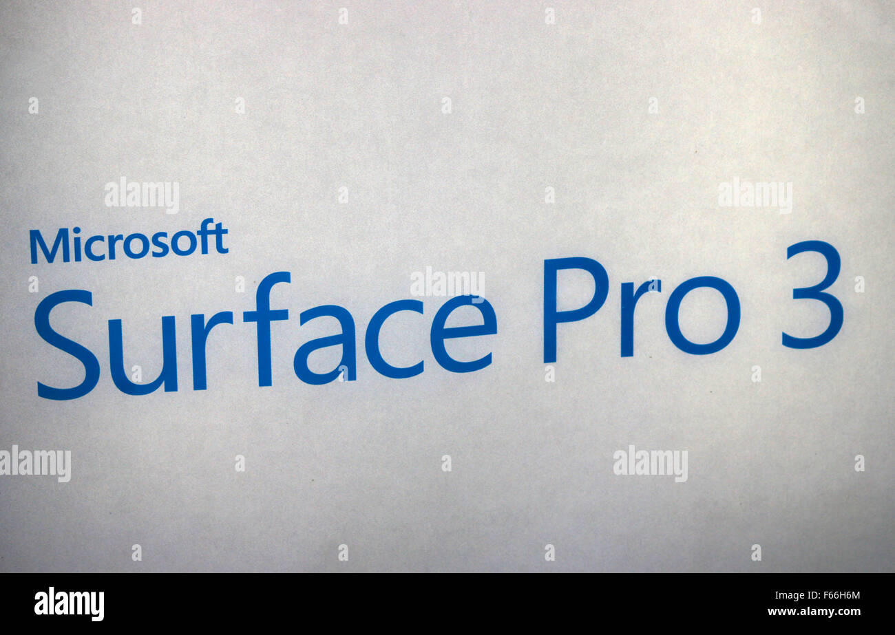 Microsoft surface logo hi-res stock photography and images - Alamy