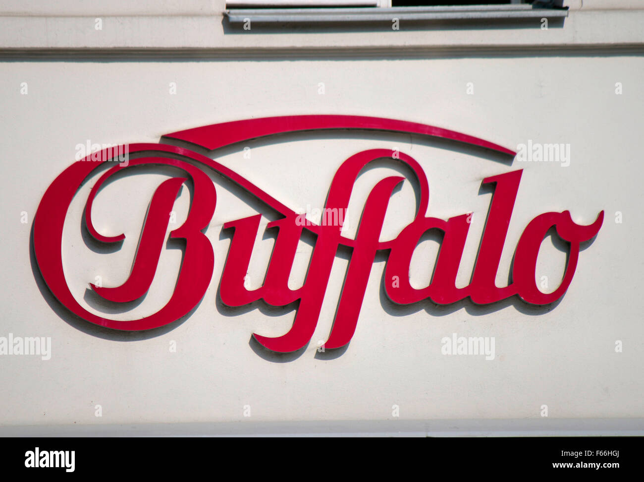 Buffalo logo hi-res stock photography and images - Alamy