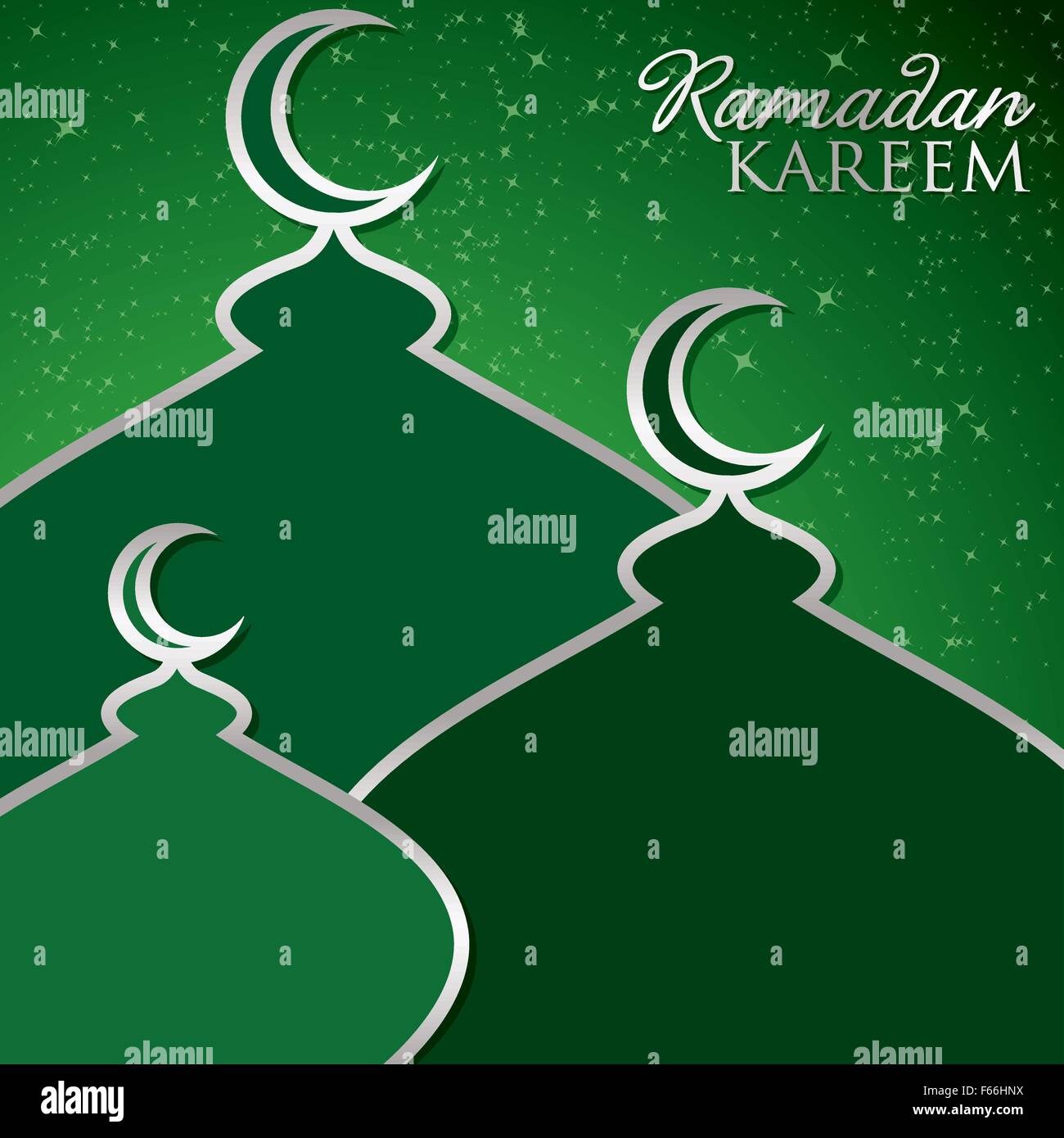"Ramadan Kareem" (Generous Ramadan) Mosque card in vector format Stock ...