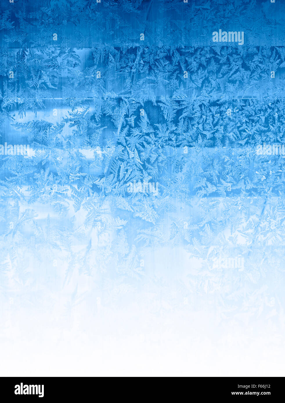 Frosty blue winter background Stock Photo - Alamy