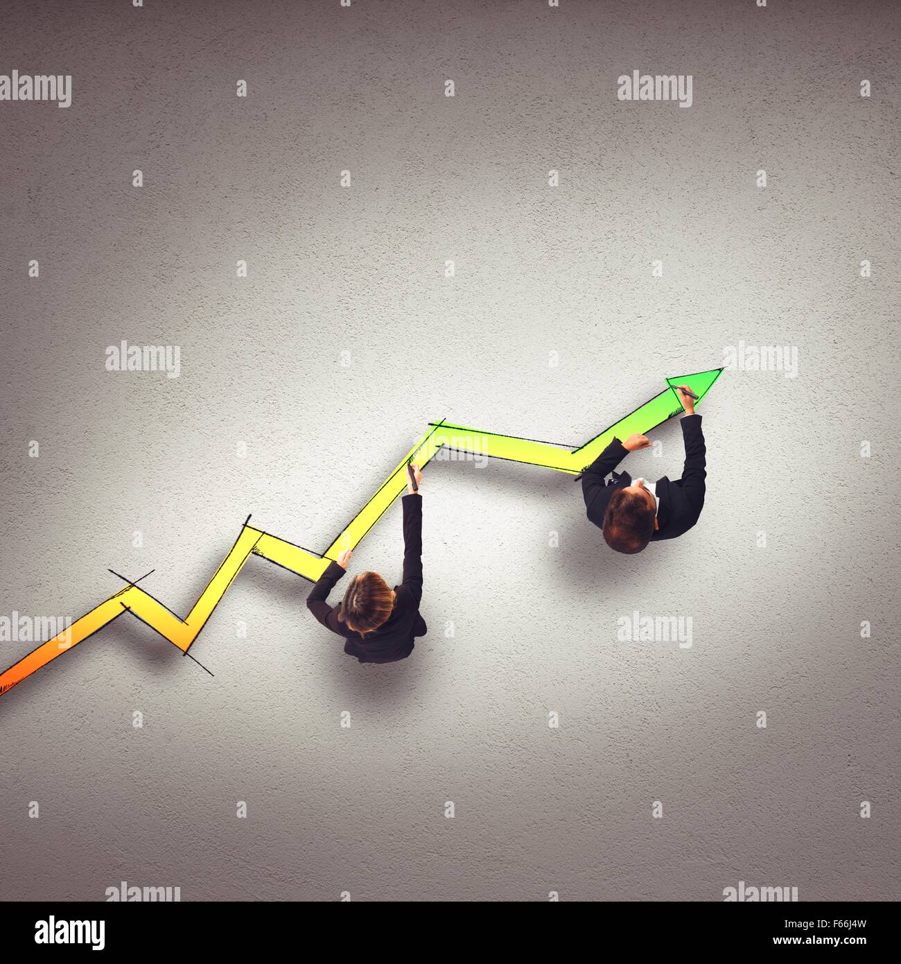 Arrow plot hi-res stock photography and images - Alamy