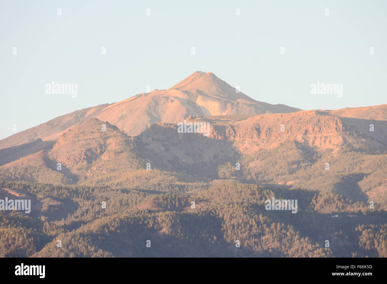 Volcan Basaltic Mountain Stock Photo - Alamy