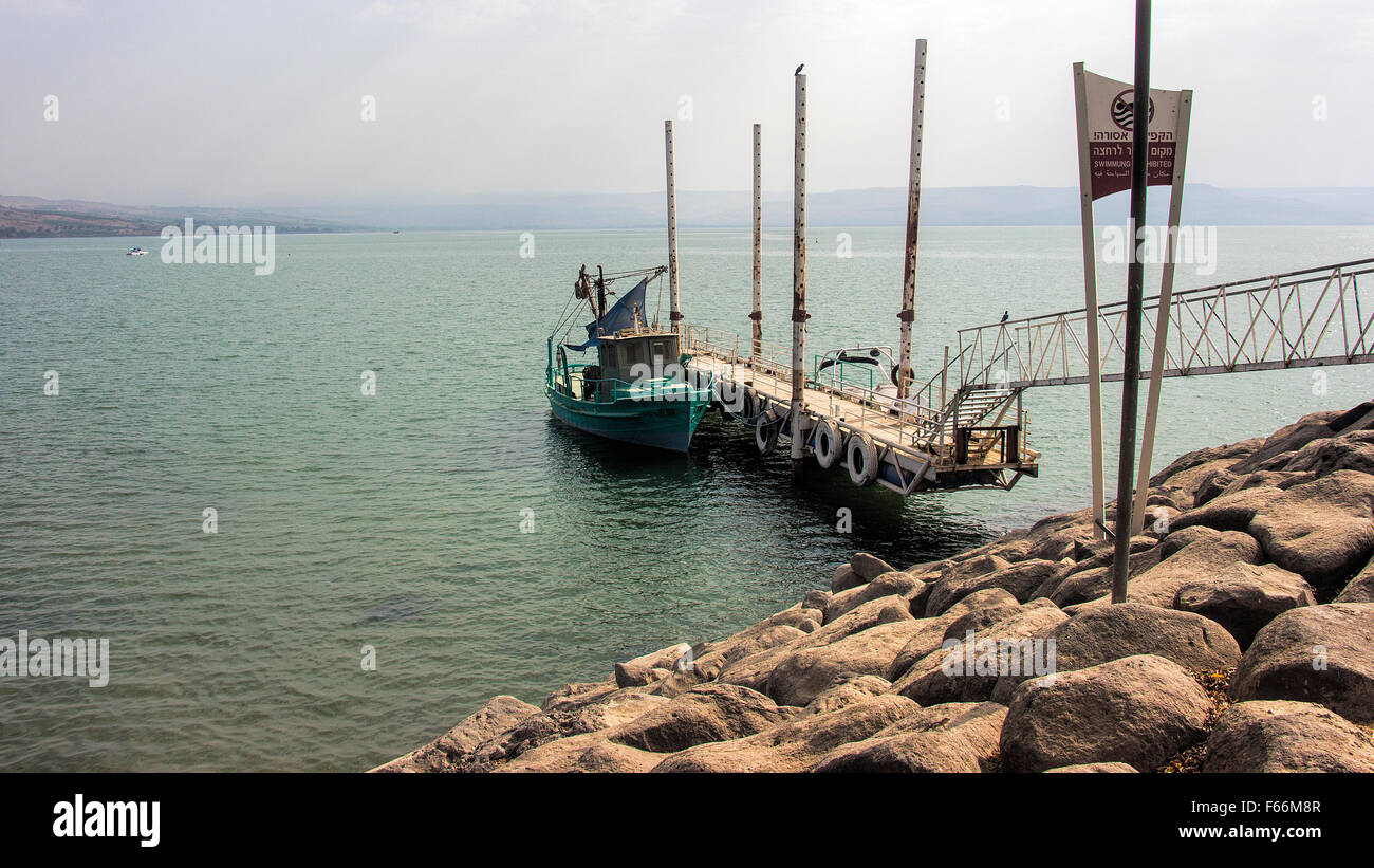 Capernaum, Sea of Galilee Stock Photo - Alamy