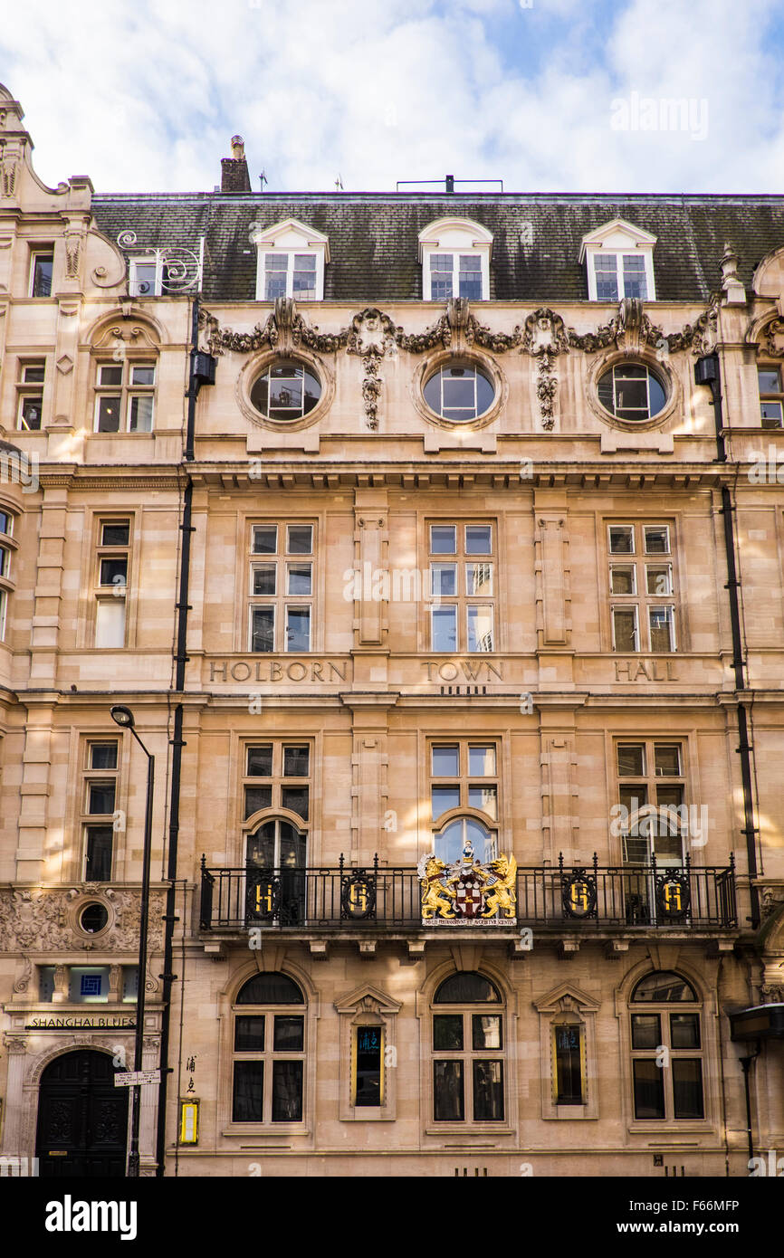 Holborn town hall, London, England, U.K Stock Photo - Alamy