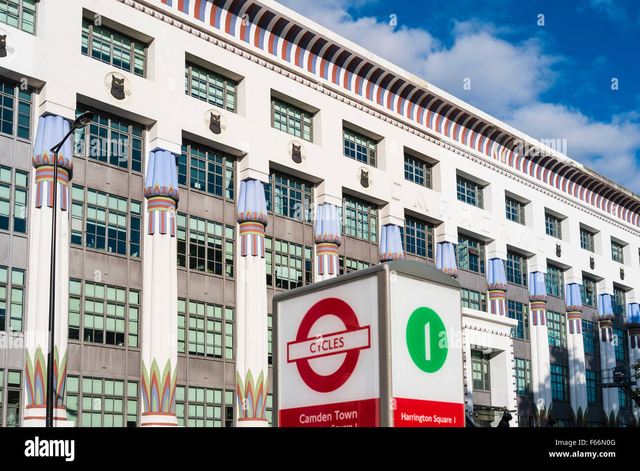 Carreras Cigarette Factory, London, England, U.K Stock Photo - Alamy