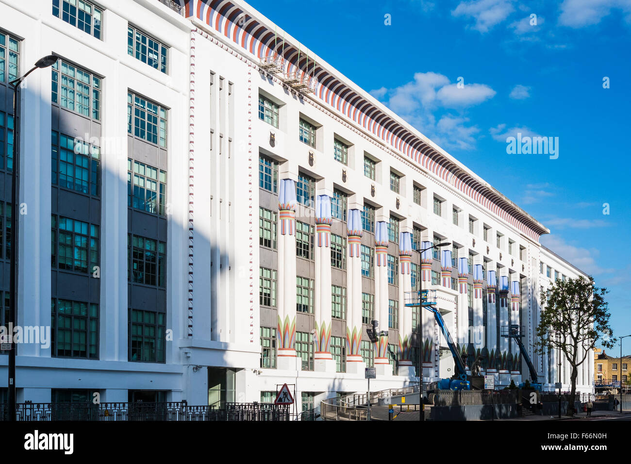 Carreras Cigarette Factory, London, England, U.K Stock Photo - Alamy