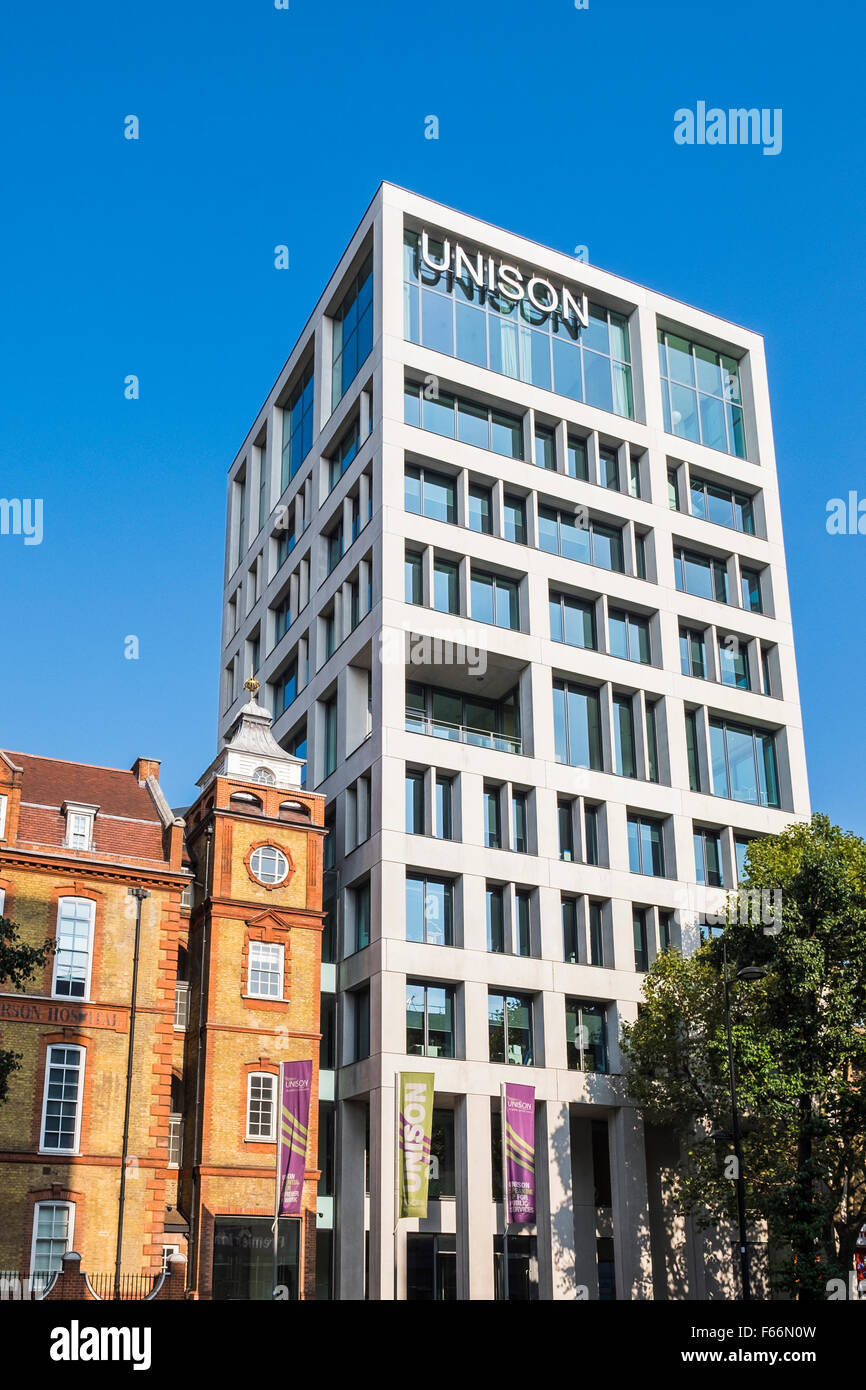 Unison Headquarters, Euston road, London, England, U.K Stock Photo - Alamy