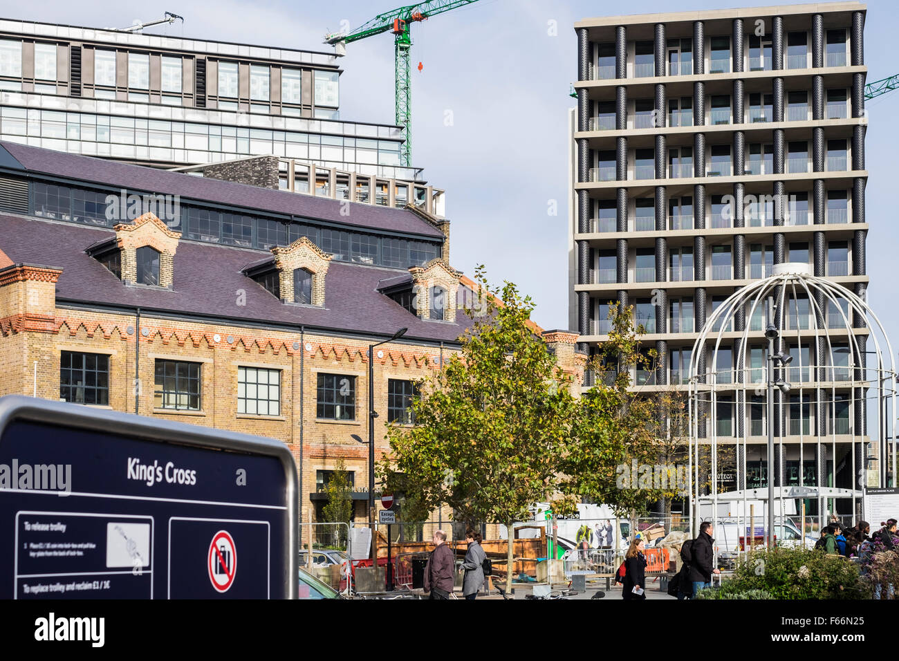 Pancras Square development, London, England, U.K Stock Photo - Alamy
