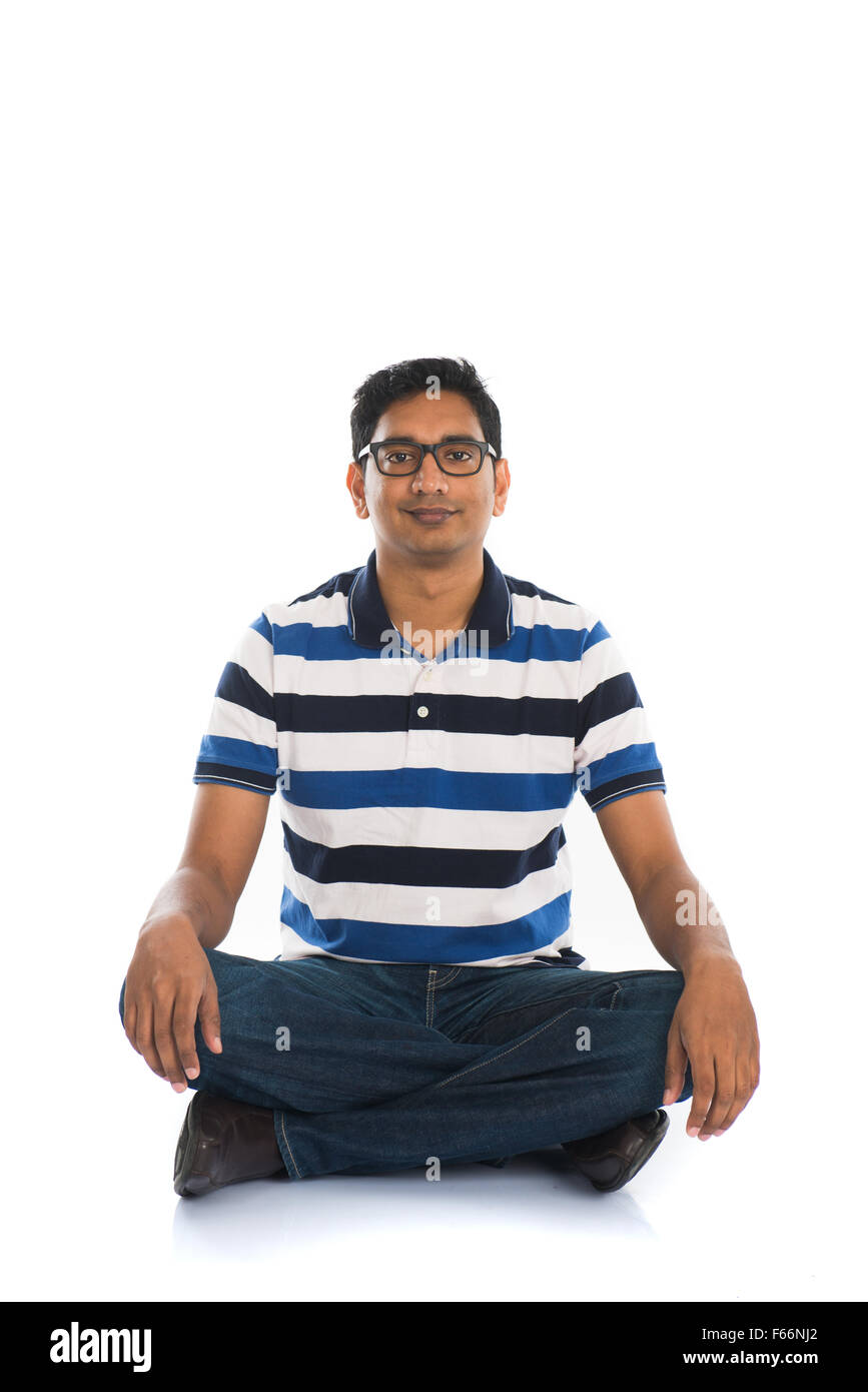 Cute guy sitting on Cut Out Stock Images & Pictures - Alamy