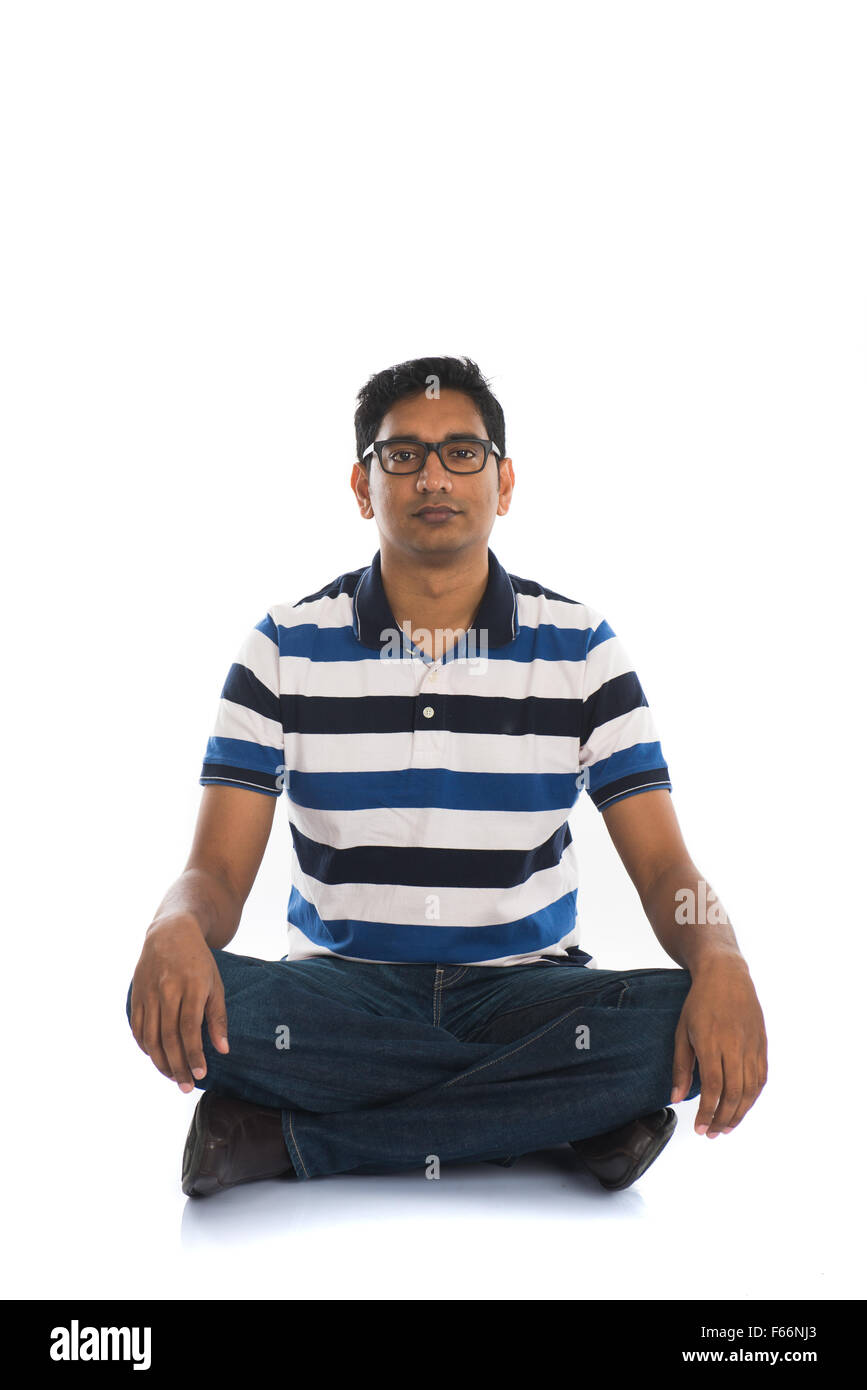 Person Sitting On Floor