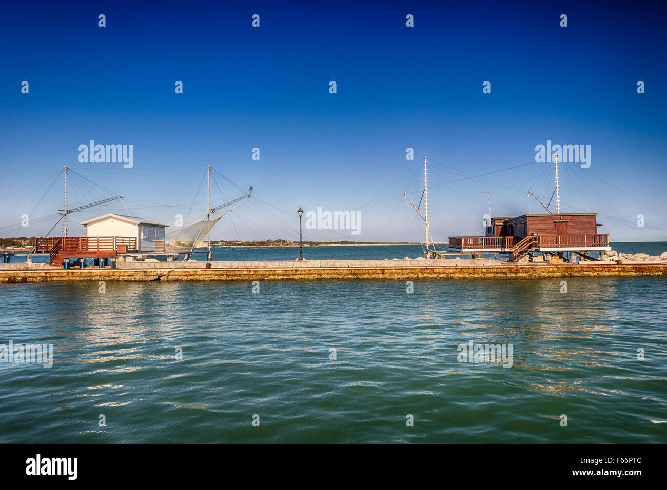 Fishing huts net on hi-res stock photography and images - Alamy