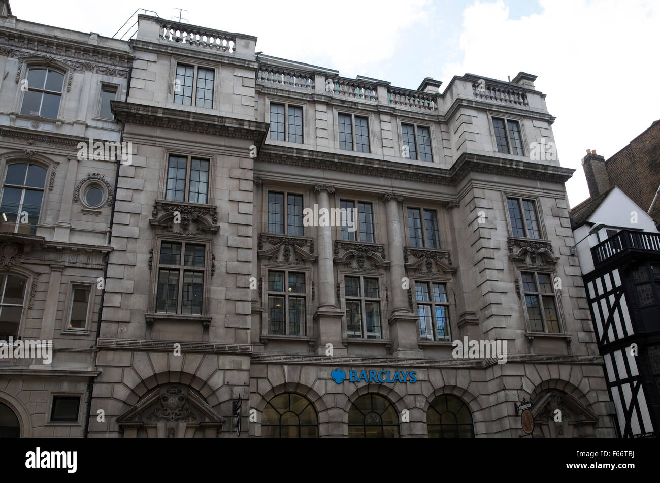 Barclays Bank Building London Street Stock Photos & Barclays Bank ...