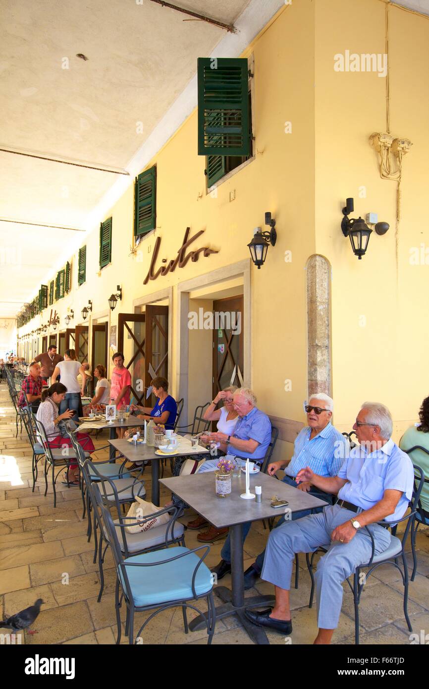 The Liston, Corfu Old Town, Corfu, The Ionian Islands, Greek Islands ...