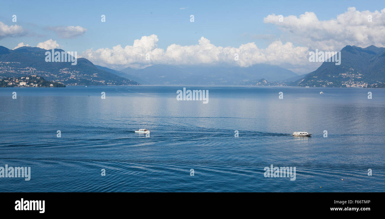 The stunning beauty of lake maggiore hi-res stock photography and ...