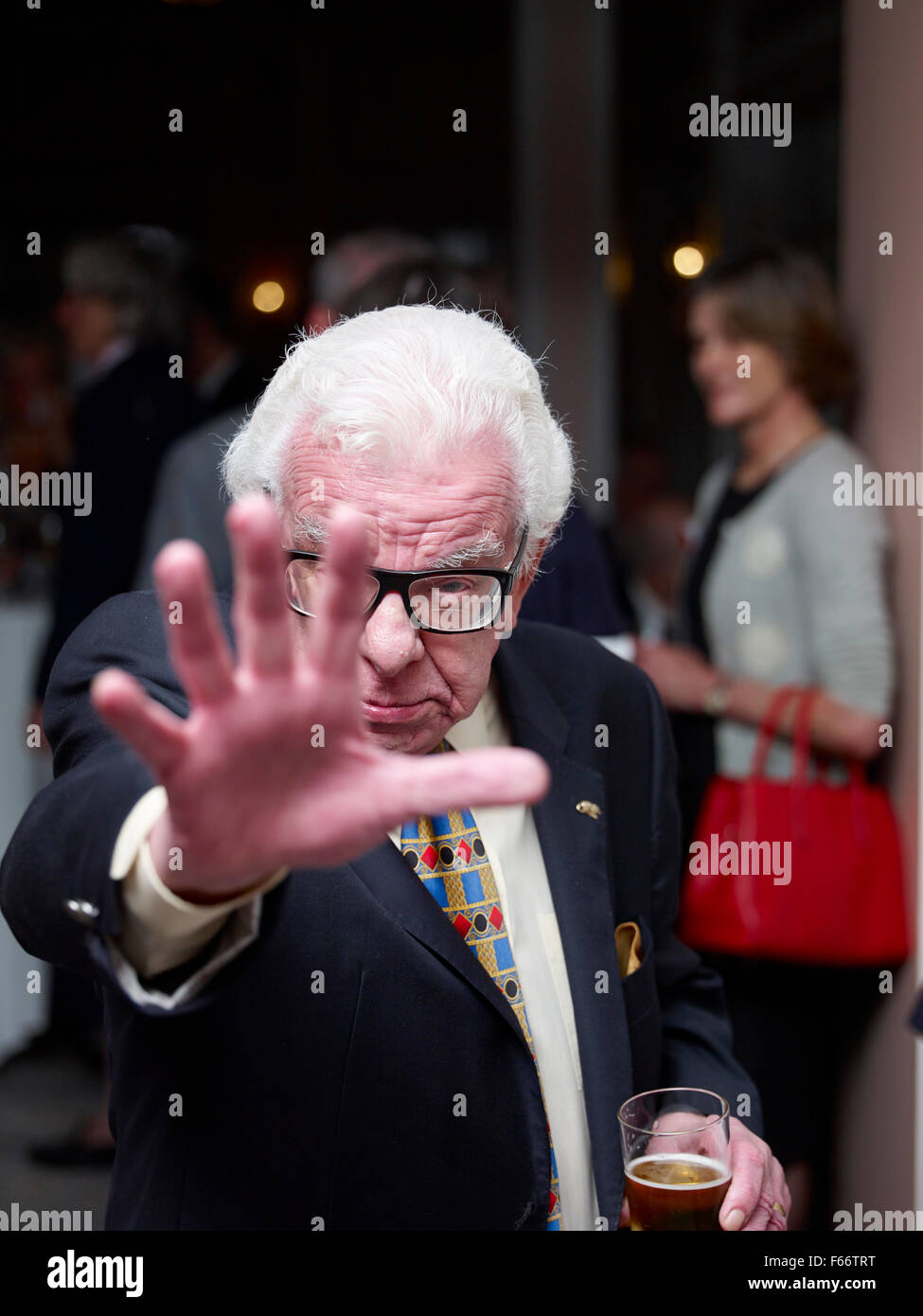 Barry Cryer at the Oldie Literary Lunch 10/11/15 Stock Photo - Alamy