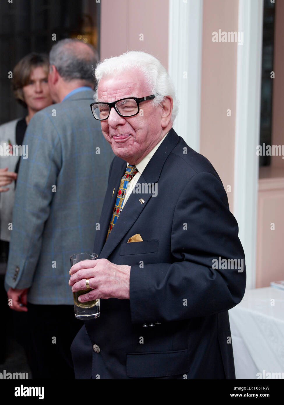 Barry Cryer at the Oldie Literary Lunch 10/11/15 Stock Photo - Alamy
