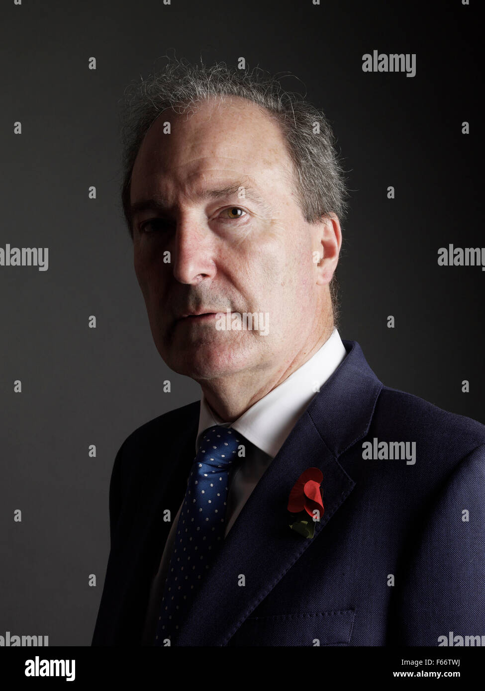 CHARLES MOORE at The Oldie Literary Lunch 10-11-15 Stock Photo - Alamy