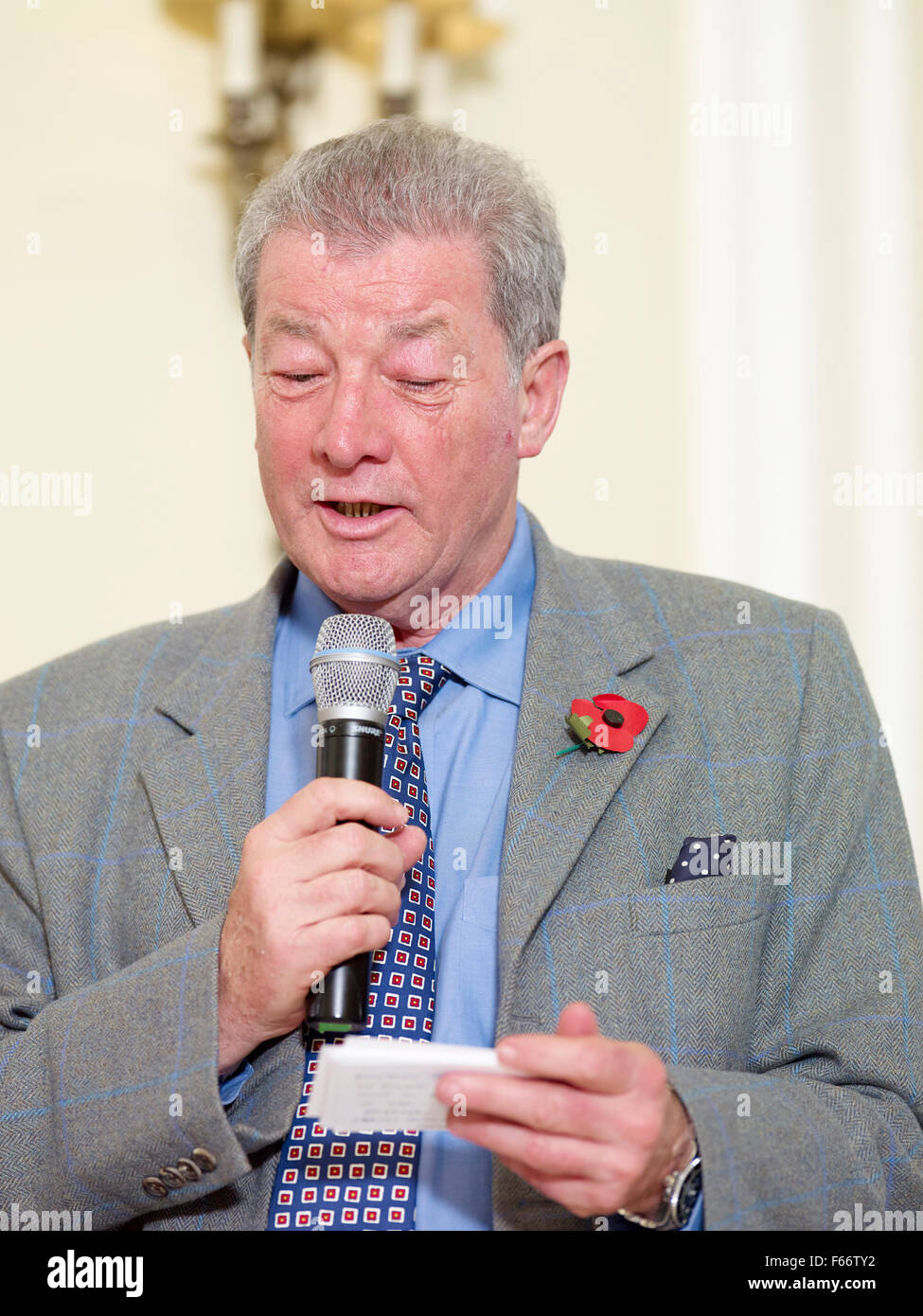 Patrick Bishop at the Oldie Literary Lunch 10-11-15 Stock Photo - Alamy