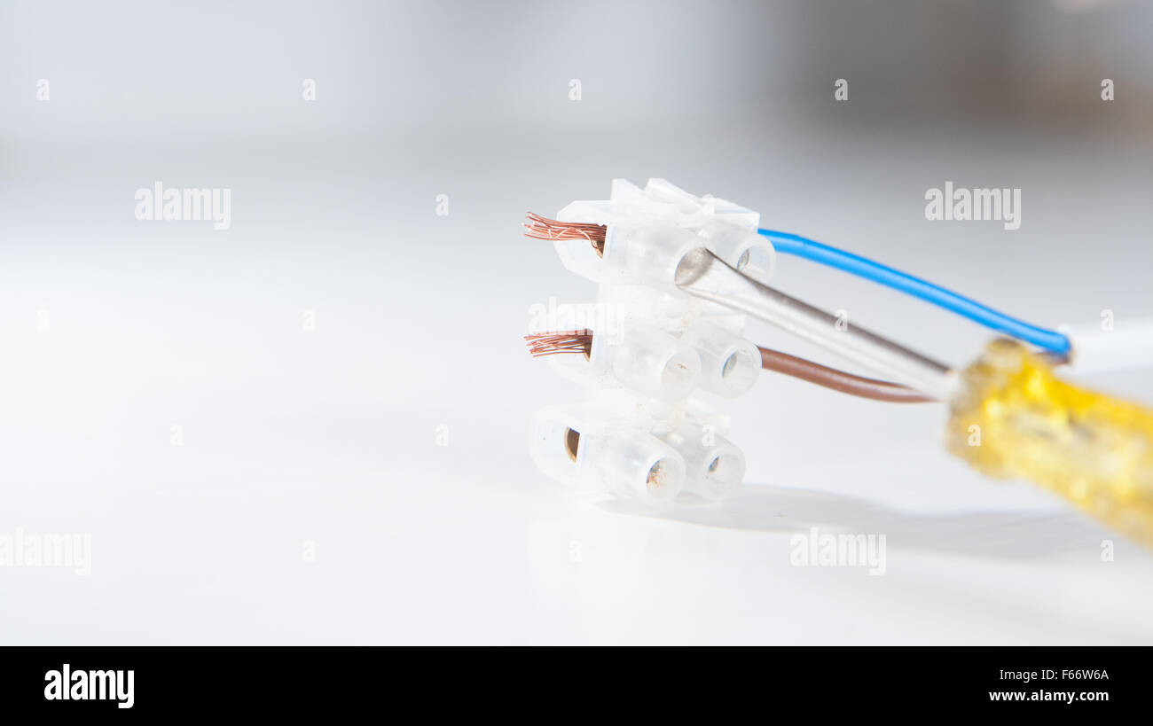 Electrical electrical wiring plugs hi-res stock photography and images ...