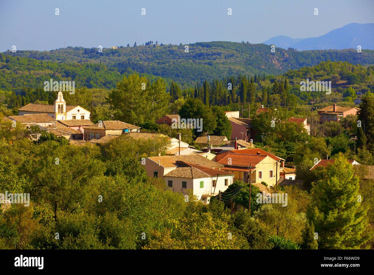 Corfu villages hi-res stock photography and images - Alamy