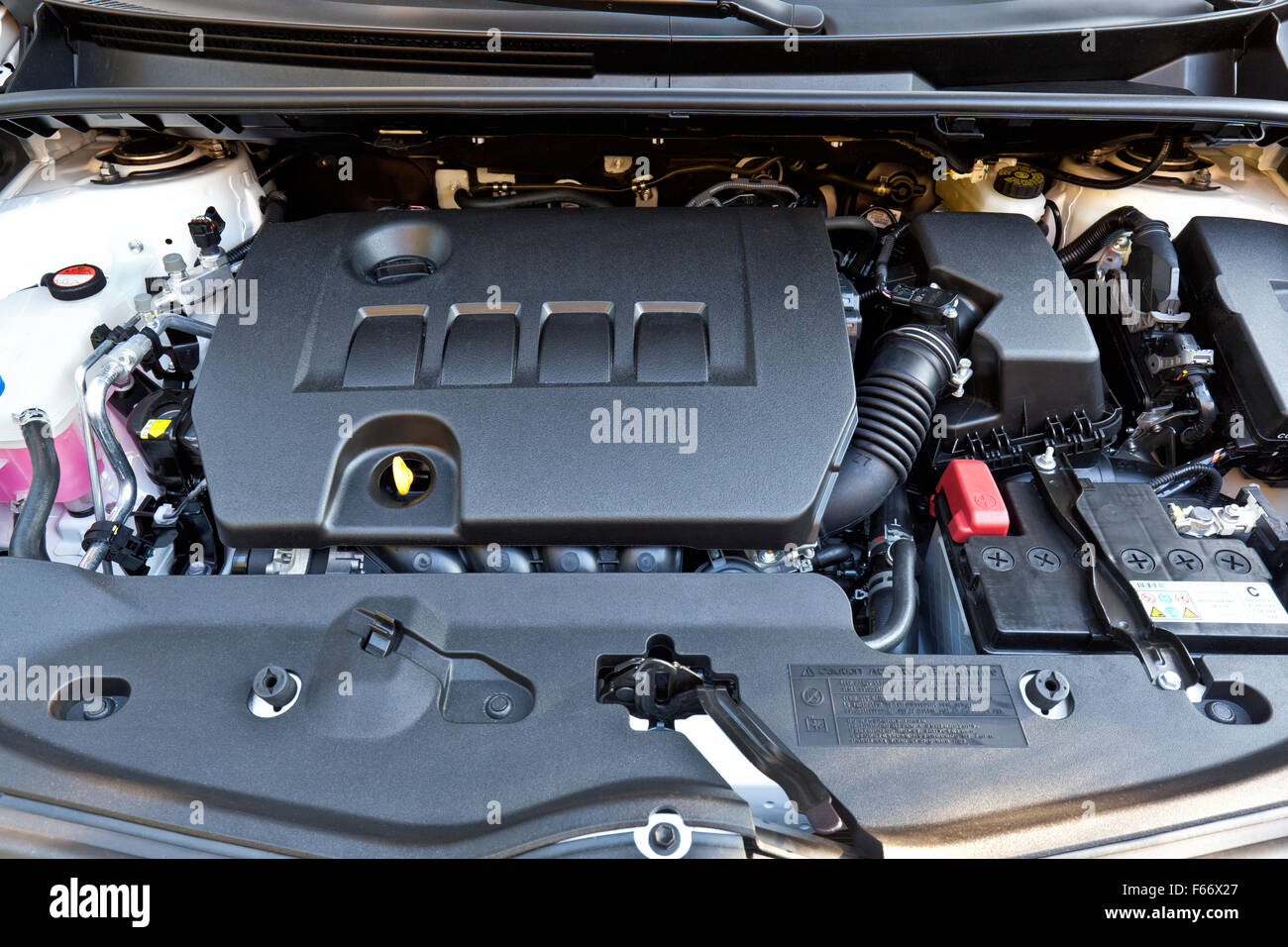 background of modern gasoline car engine Stock Photo - Alamy