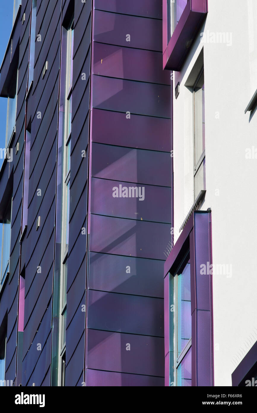Cladding building panels hi-res stock photography and images - Alamy