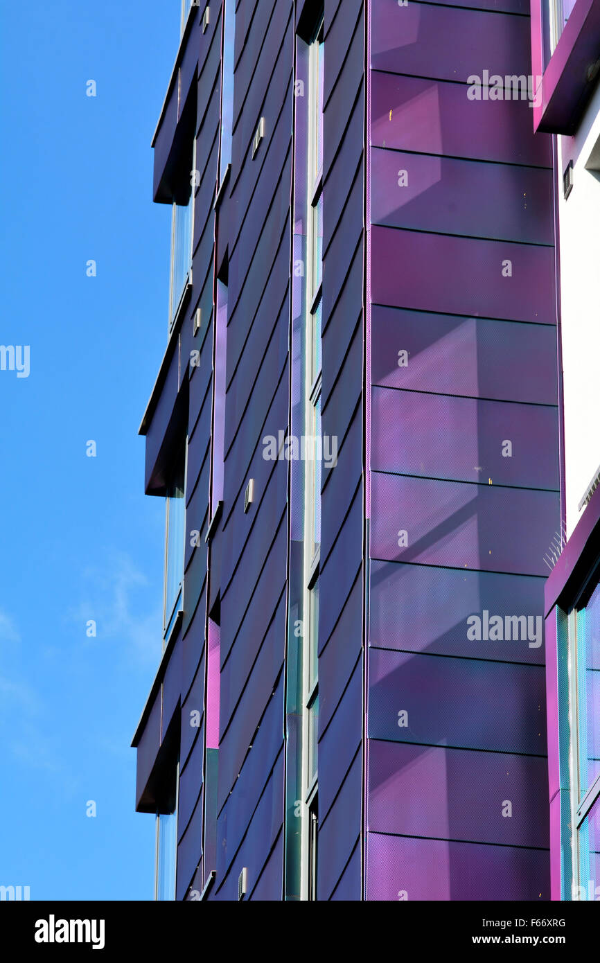 Purple cladding hi-res stock photography and images - Alamy