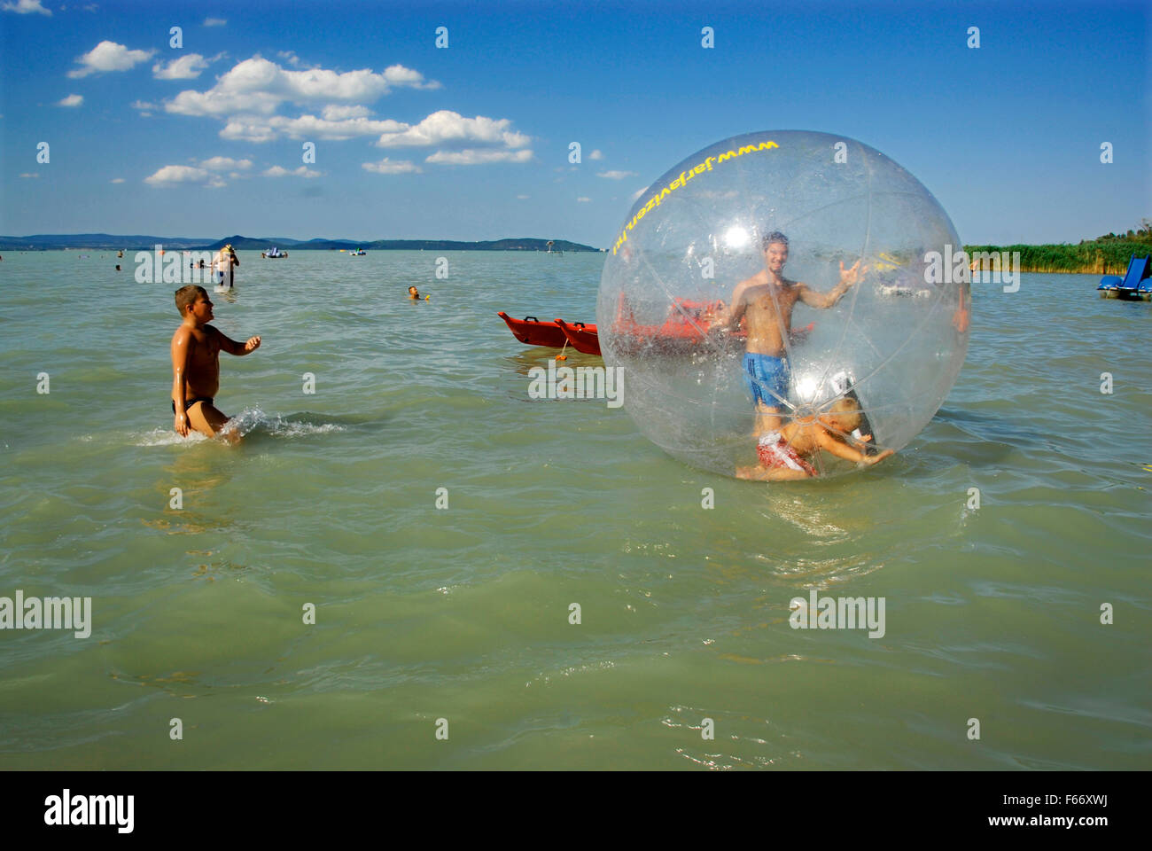 Lake Balaton; Summer, Holiday, Hungary Stock Photo - Alamy