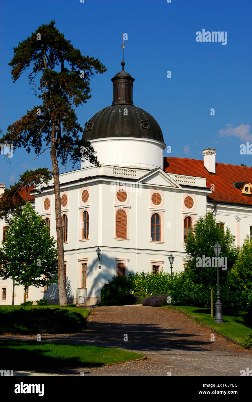 Godollo castle; royal palace; Gödöllő, Hungary Stock Photo - Alamy