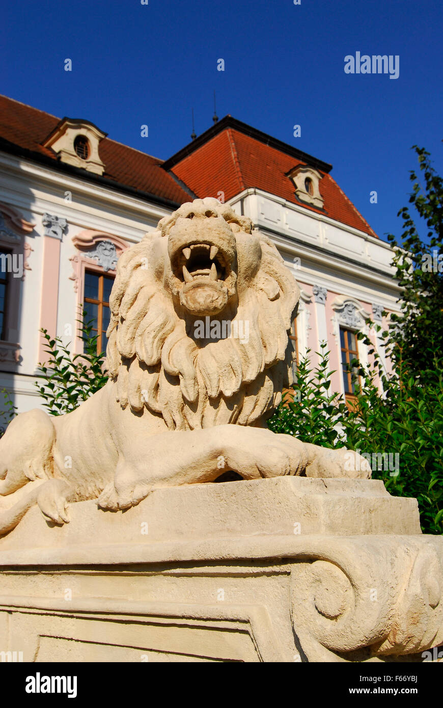 Godollo castle; royal palace; Gödöllő, Hungary Stock Photo - Alamy