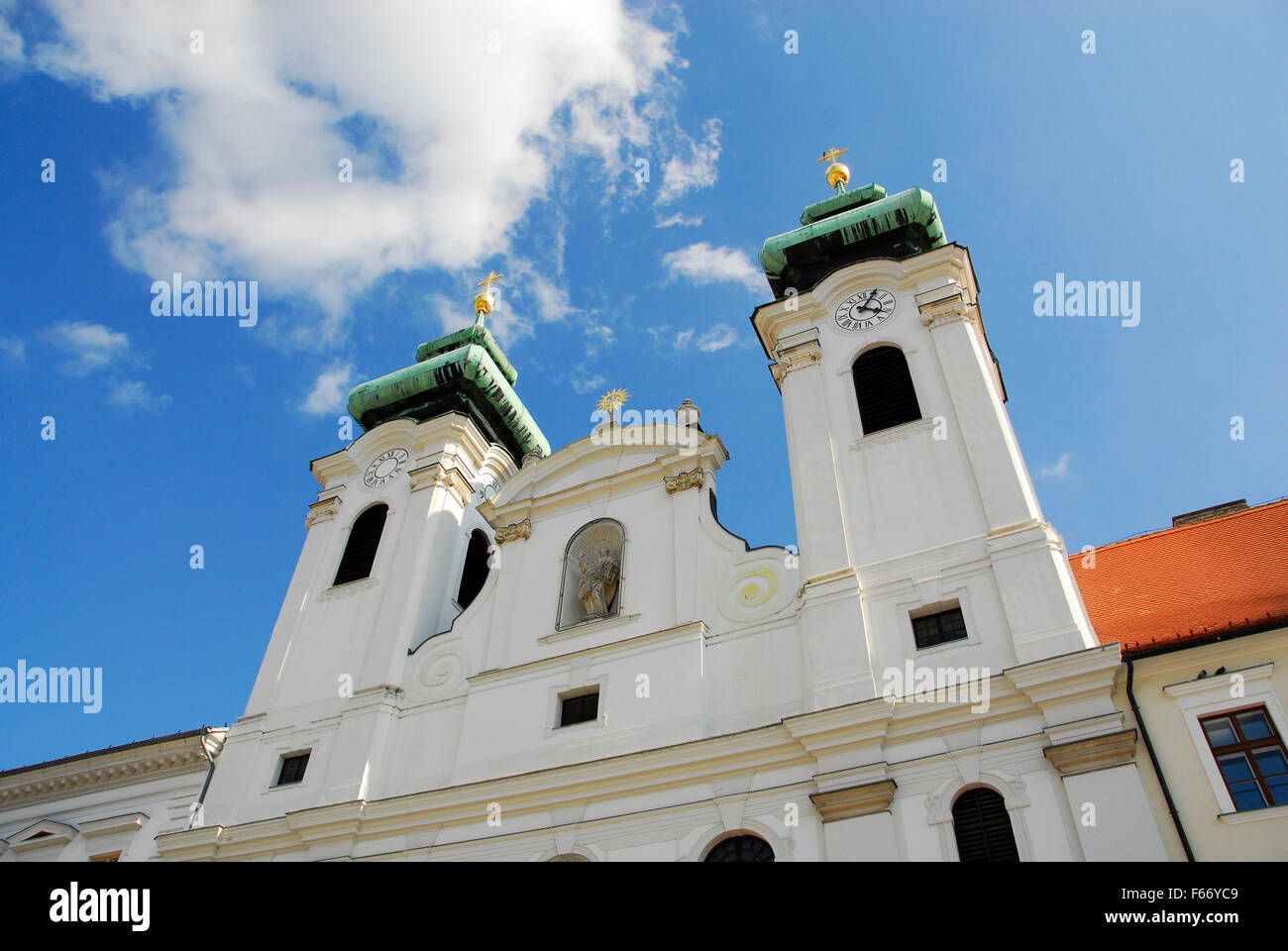 Gyor, Győr, Main square, Hungary Stock Photo - Alamy