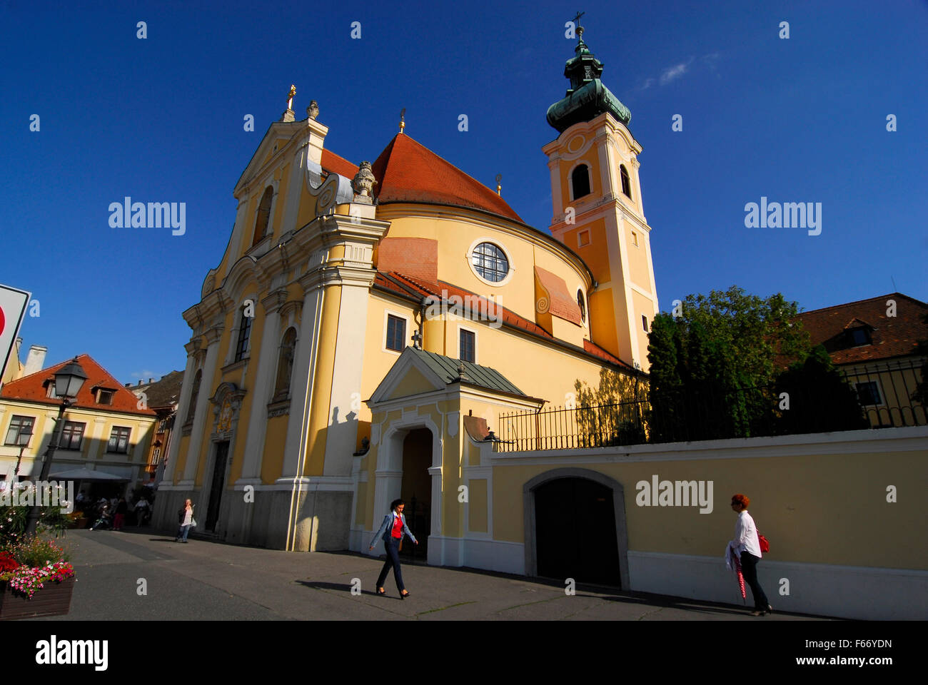 Carmelite Church, Gyor, Gyõr, Hungary Stock Photo - Alamy