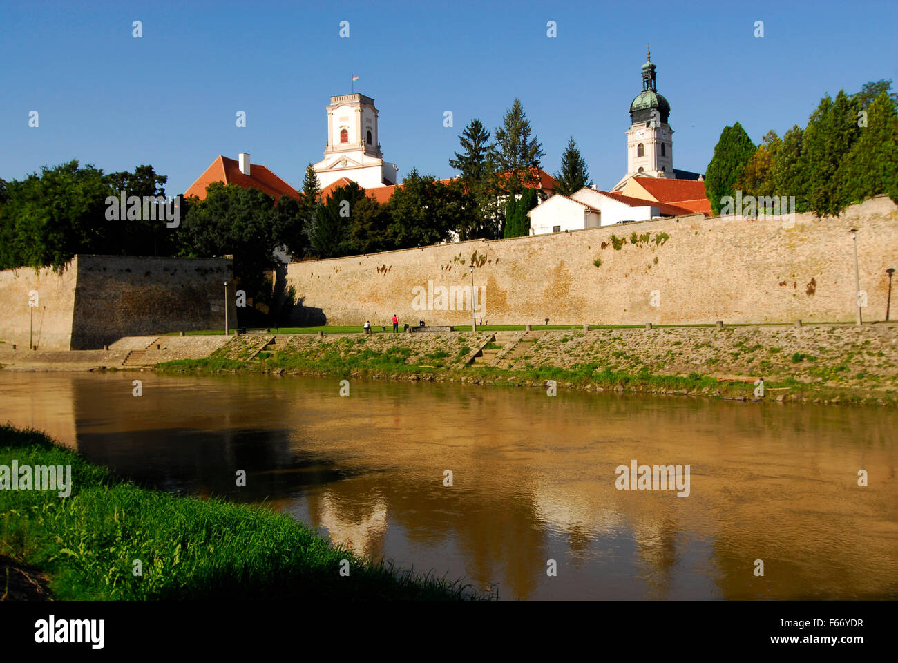 City center, Gyor, Gyõr, Hungary Stock Photo - Alamy