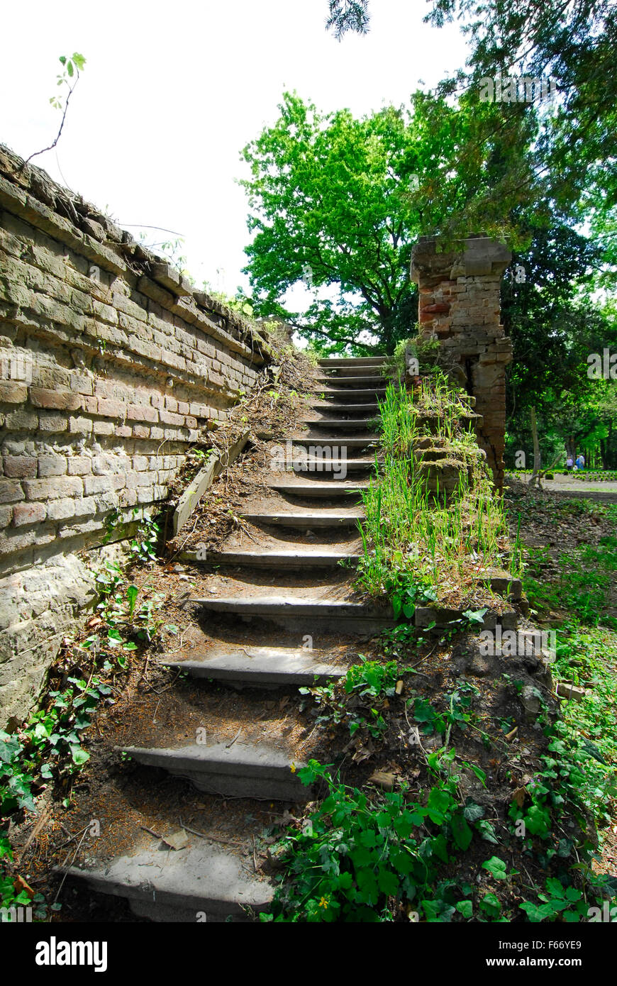 Postelek castle ruins, Hungary Stock Photo - Alamy