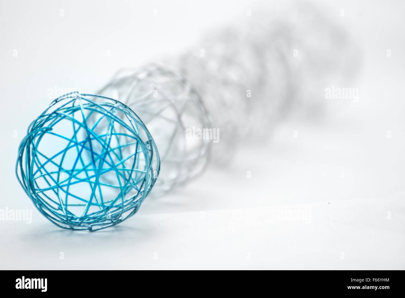 Teamwork concept with balls Stock Photo - Alamy
