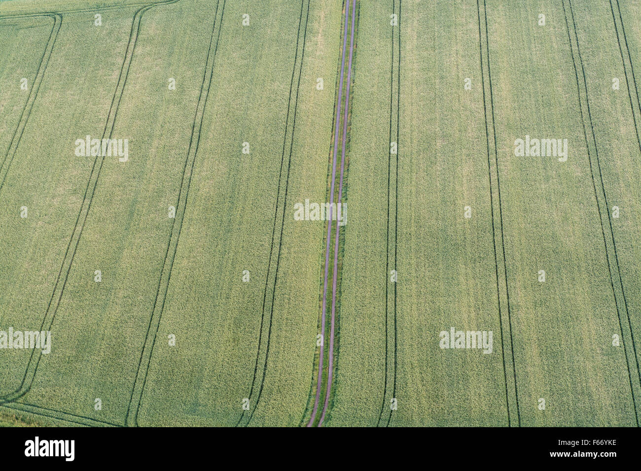 Field tramlines hi-res stock photography and images - Alamy